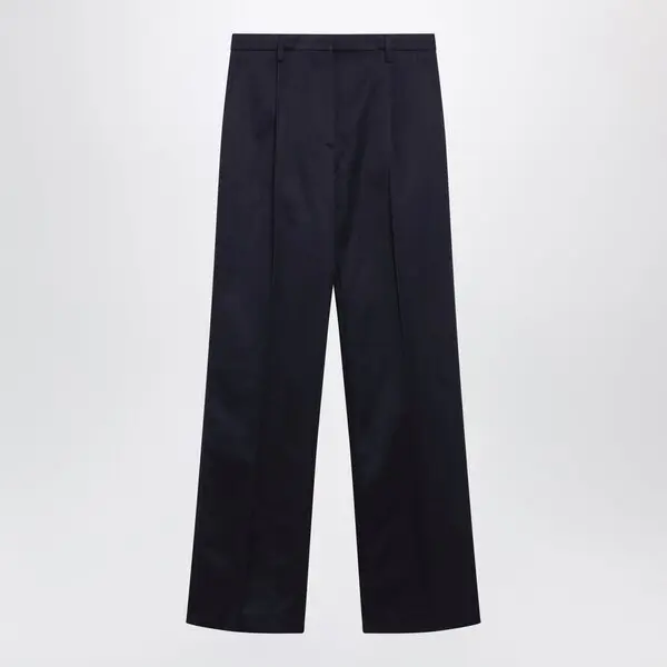 Prada Cotton Chino Trousers - Blue
