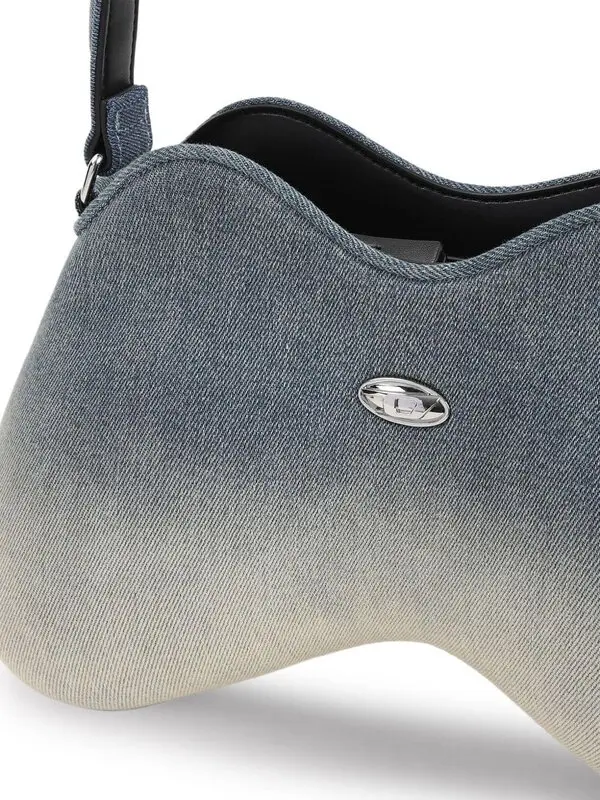 DIESEL® Double-d Denim Shoulder Bag - Multicolor