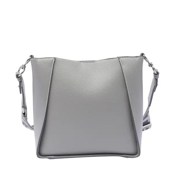 Stella McCartney Stella Logo Crossbody Bag - Gray