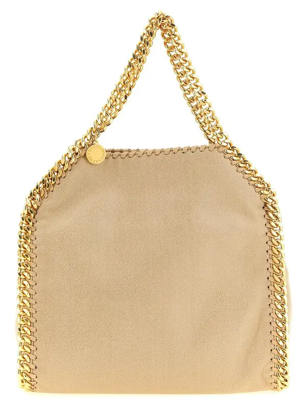 Stella McCartney Falabella Mini' Shoulder Bag - Cream