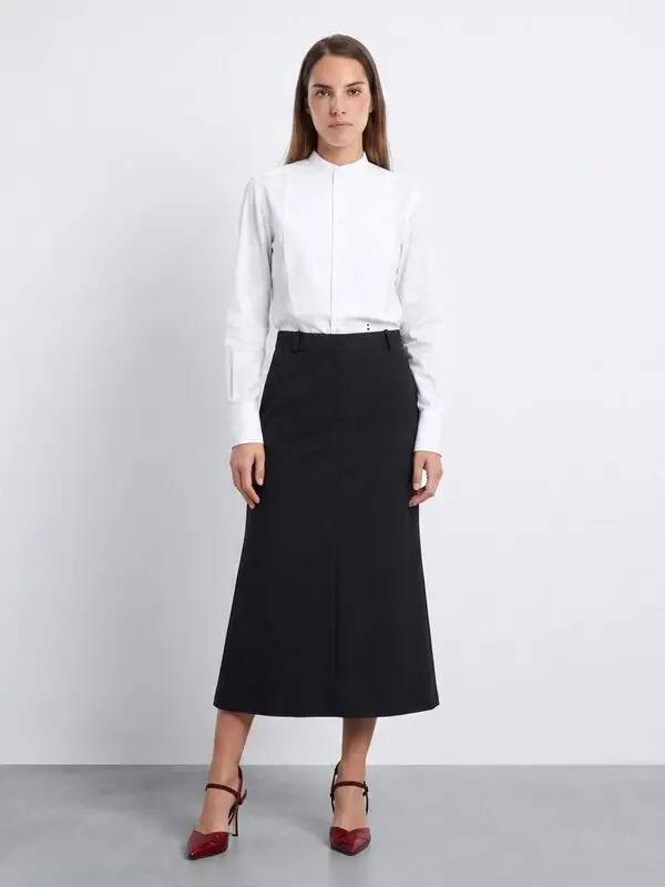 Fendi Grain De Poudre Skirt