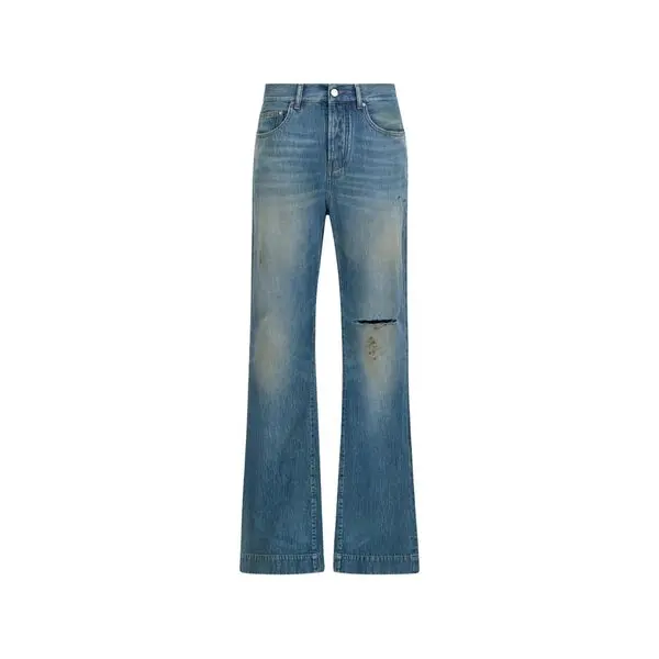 Amiri Denim Bootcut Jeans - Blue