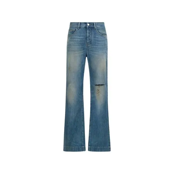 Amiri Denim Bootcut Jeans - Blue