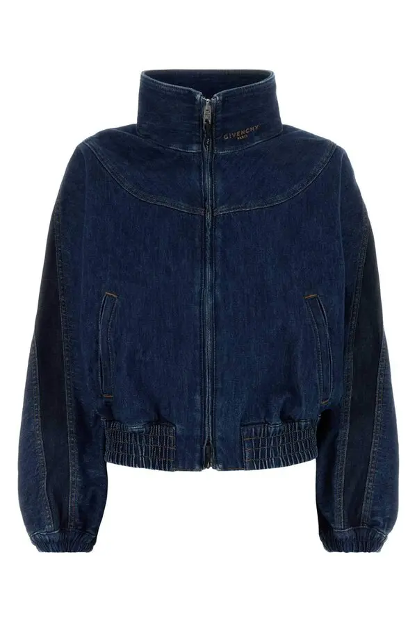 Givenchy Denim Bomber Jacket