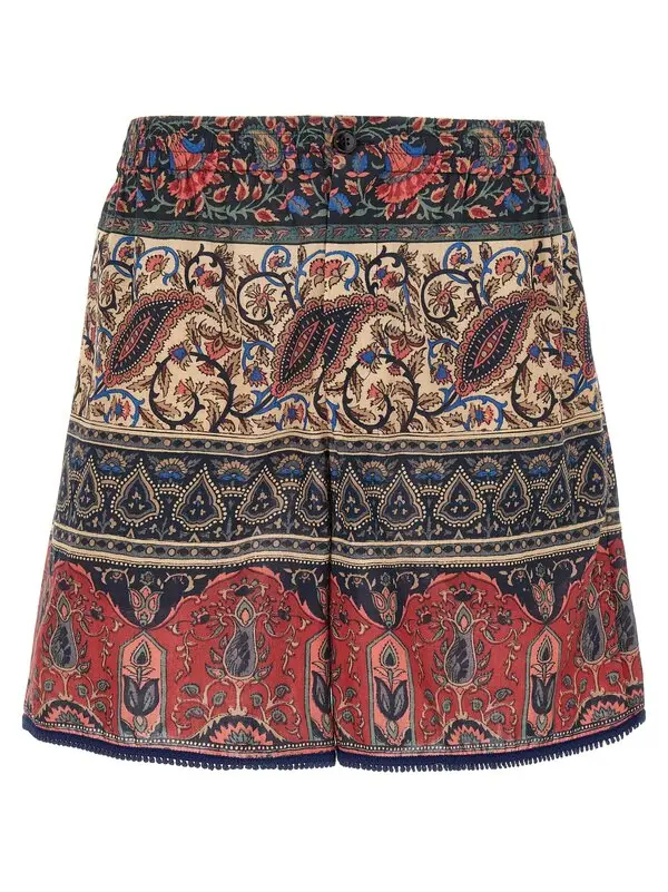 Valentino Garavani Voyage Imaginaire Bermuda Shorts - Multicolor
