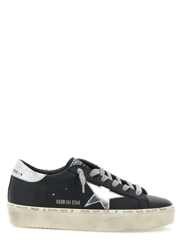 GOLDEN GOOSE Hi Star' Sneakers - Black