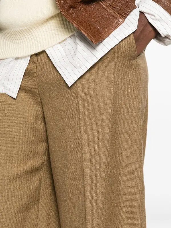 Max Mara Wool Bermuda Shorts - Multicolor