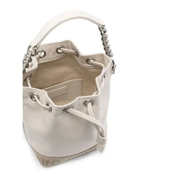 Saint Laurent Neutrals Bucket Bags