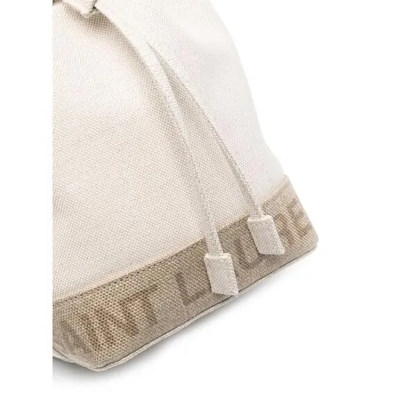 Saint Laurent Neutrals Bucket Bags
