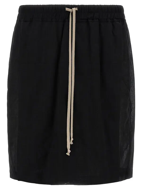 Rick Owens Kiltshorts' Bermuda Shorts - Black