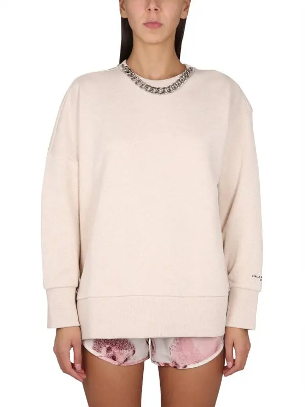 Stella McCartney Falabella Sweatshirt - Cream