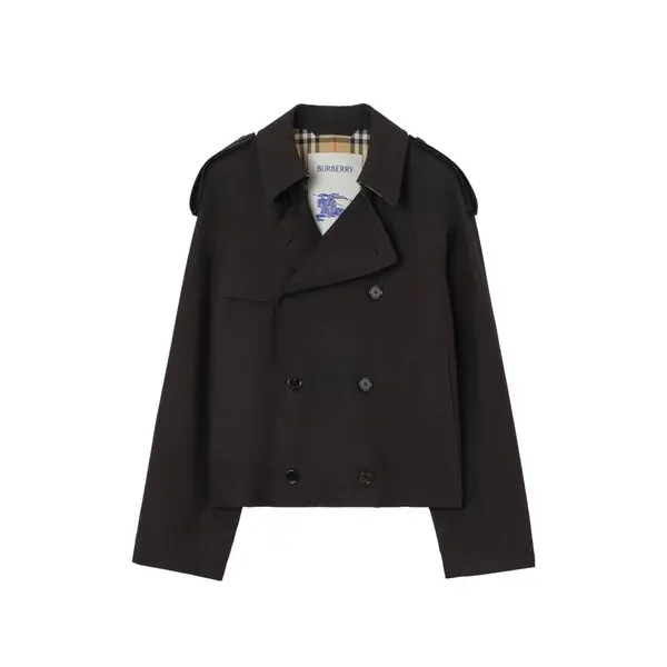 Burberry Coats Trench Coats - Black
