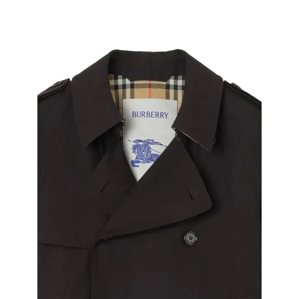 Burberry Leadenham Cotton Trench Coat