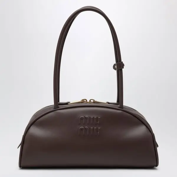 Miu Miu Medium Beau Bag In Radica Leather - Brown