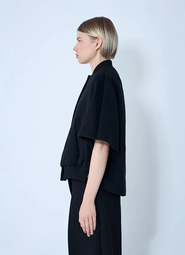 Max Mara Cashmere Cropped Sleeve Jacket