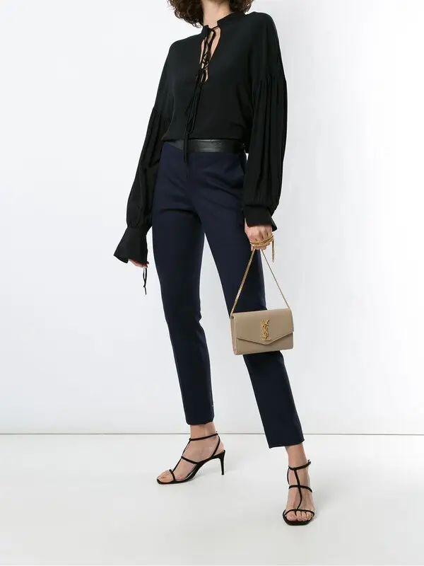 Saint Laurent Uptown Leather Mini Bag
