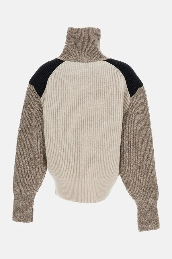 Stella McCartney Altermat Detail Block Colour Knit Jumper - Multicolor