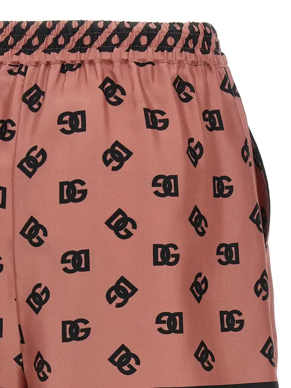Dolce & Gabbana Silk Jacquard Bermuda Shorts