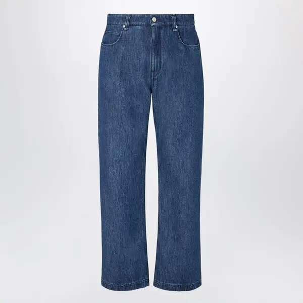 Fendi Straight-cut Denim Jeans - Blue