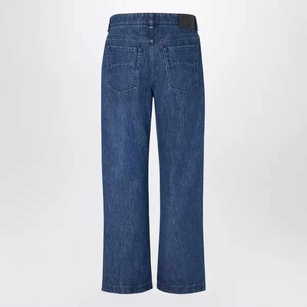 Fendi Straight-cut Denim Jeans - Blue