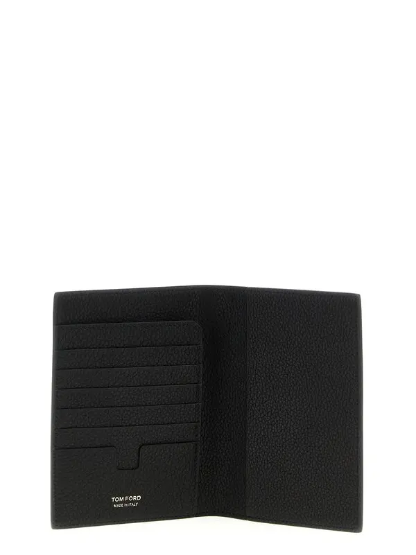 TOM FORD Hammered Passport Holder