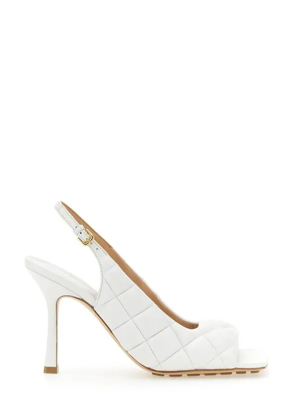 Bottega Veneta Slingback Sandal Padded - White