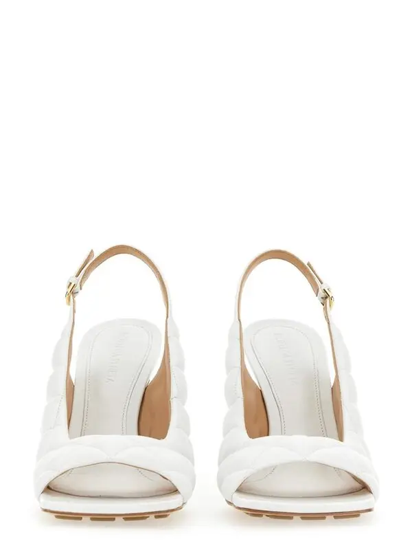Bottega Veneta Slingback Sandal Padded - White