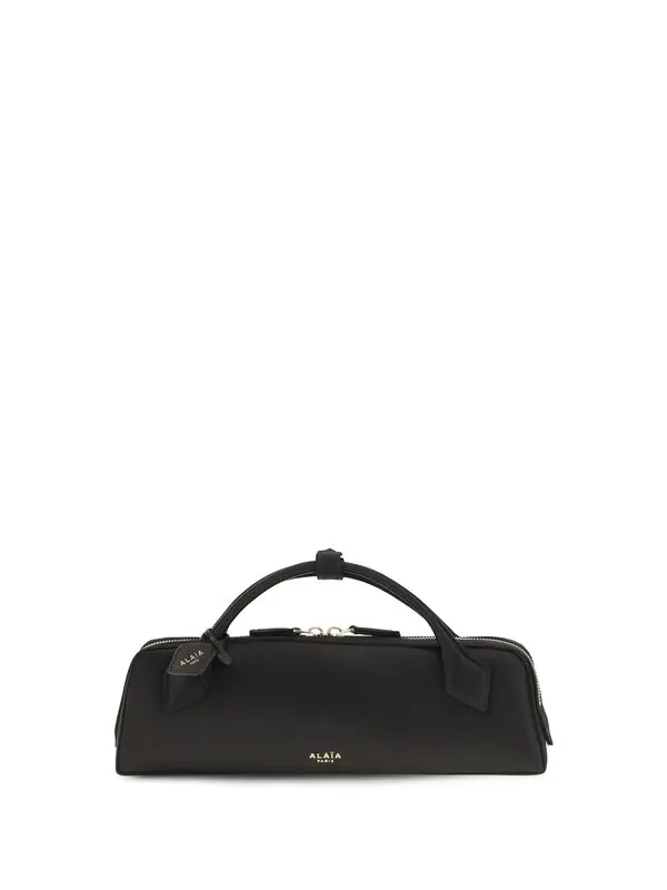 Alaïa Satin Le Teckel Clutch - Black