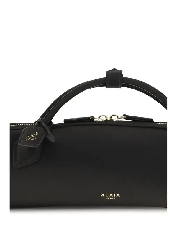 Alaïa Satin Le Teckel Clutch - Black