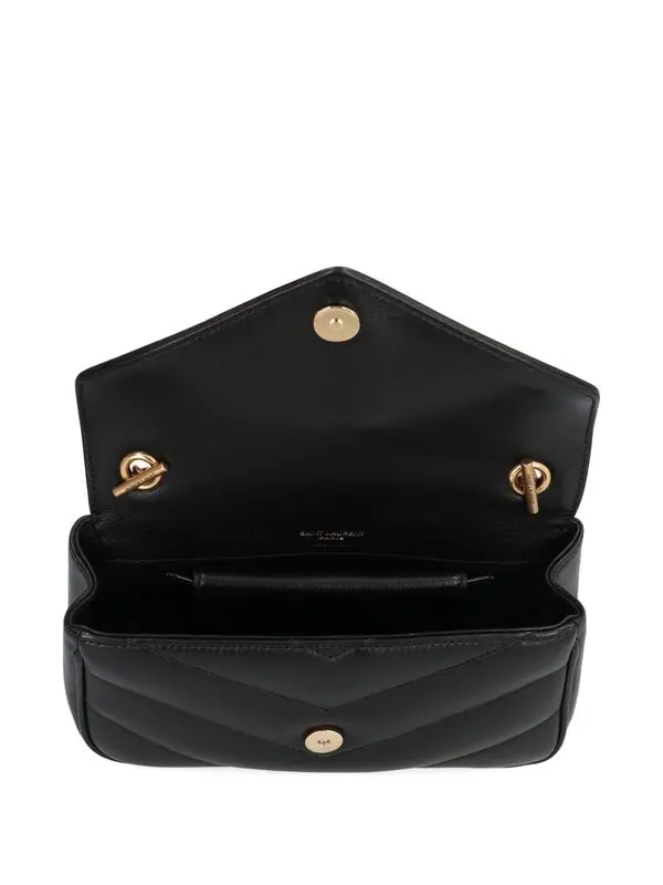Saint Laurent Loulou Mini Leather Crossbody Bag - Multicolor