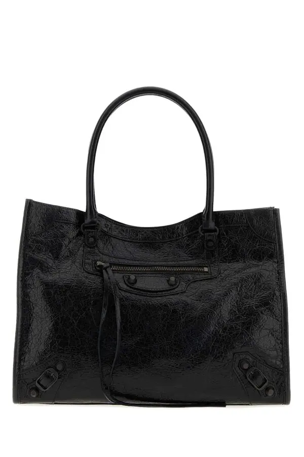 Balenciaga Small Le City Handbag - Black