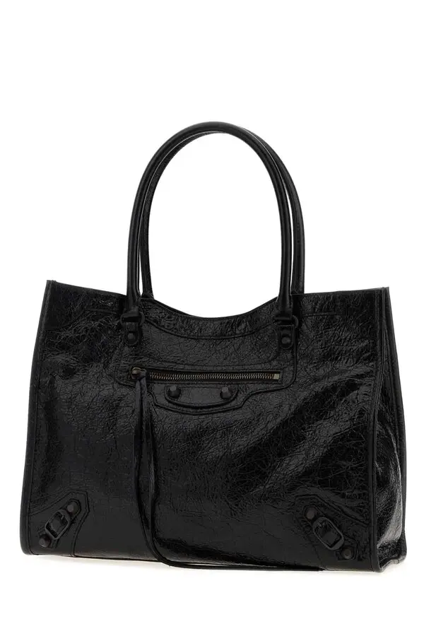 Balenciaga Small Le City Handbag - Black