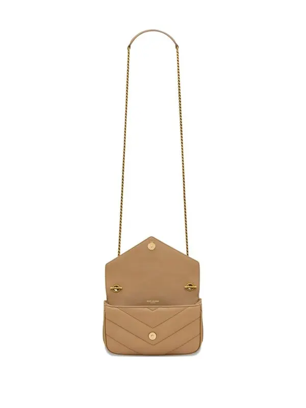 Saint Laurent Loulou Mini Leather Crossbody Bag - Multicolor