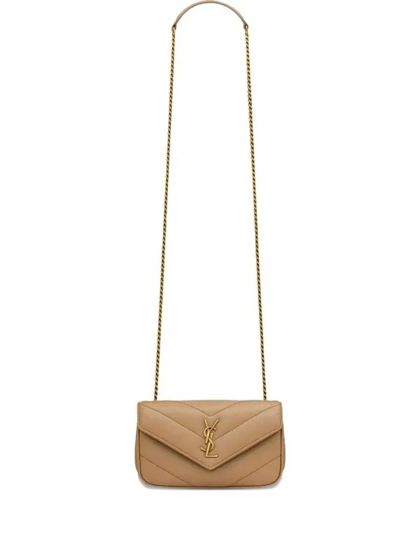 Saint Laurent Loulou Mini Leather Crossbody Bag - Multicolor