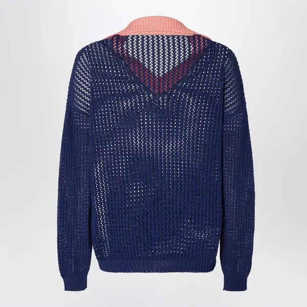 Fendi And Pink Cotton Jumper