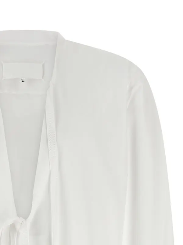 MAISON MARGIELA Raw Cut Hem Shirt