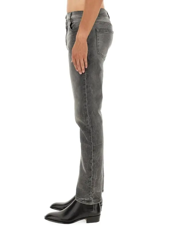 Balmain Regular Fit Jeans - Gray