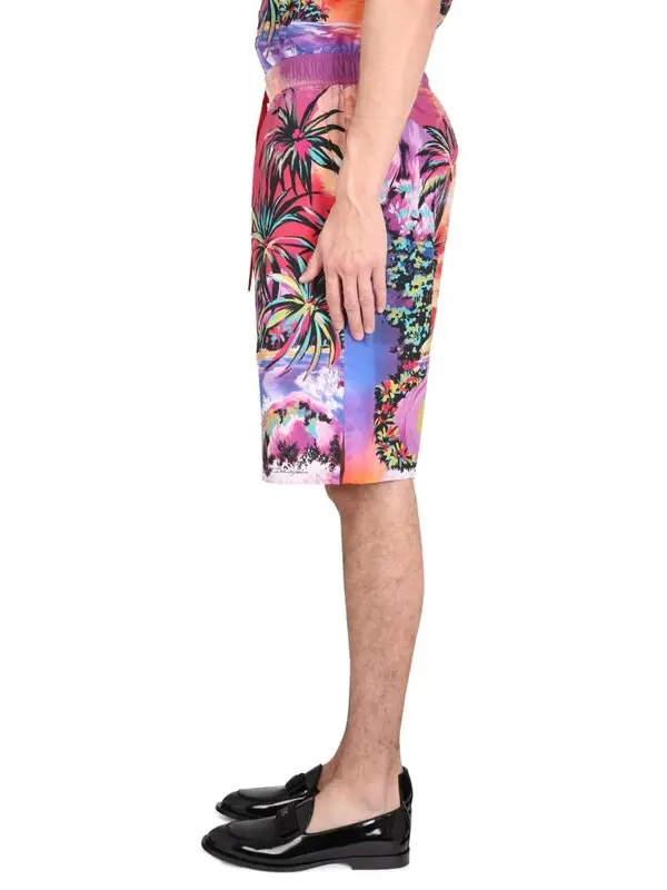 Dolce & Gabbana Printed Bermuda Shorts - Multicolor