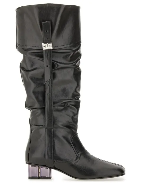 GANNI Slouchy Boot Butterfly