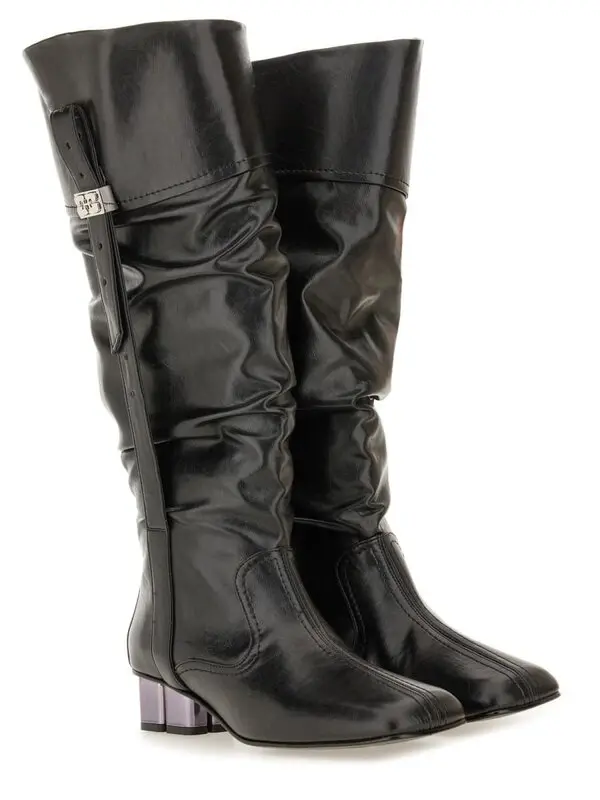 GANNI Slouchy Boot Butterfly