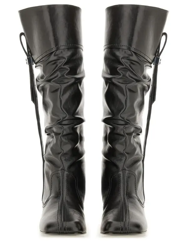 GANNI Slouchy Boot Butterfly
