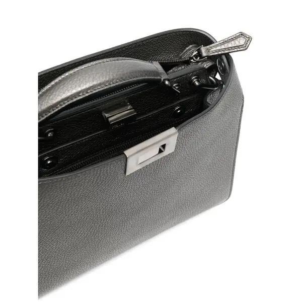 Fendi Grey Satchels & Cross Body Bags - Gray