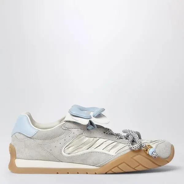 Fendi Wave Pulse Sneakers Grey - White