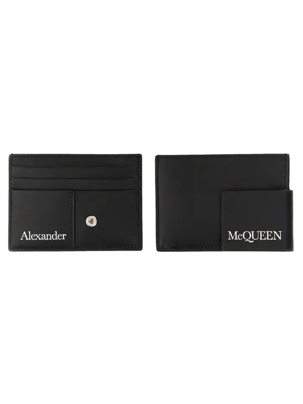 Alexander McQueen Card Holder With Logo