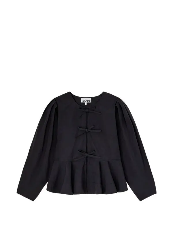 GANNI Organic Cotton Blouse - Multicolor