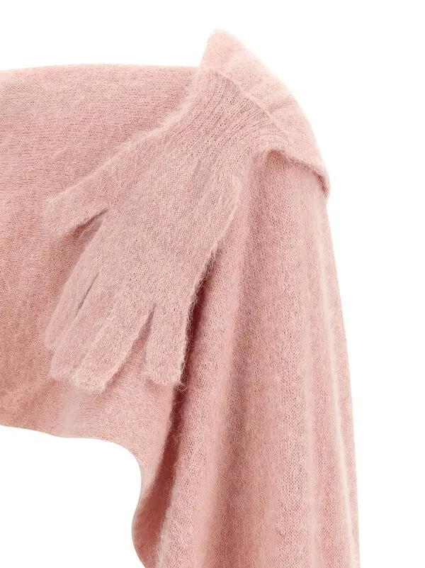 Moschino Glove Cape - Pink