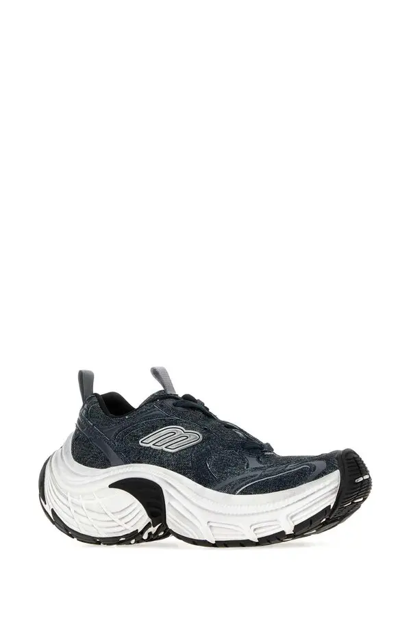 Balenciaga Denim 6xl Sneakers - Blue