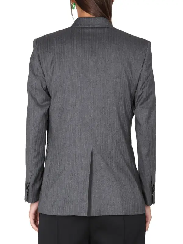 Bottega Veneta Chevron Pattern Jacket