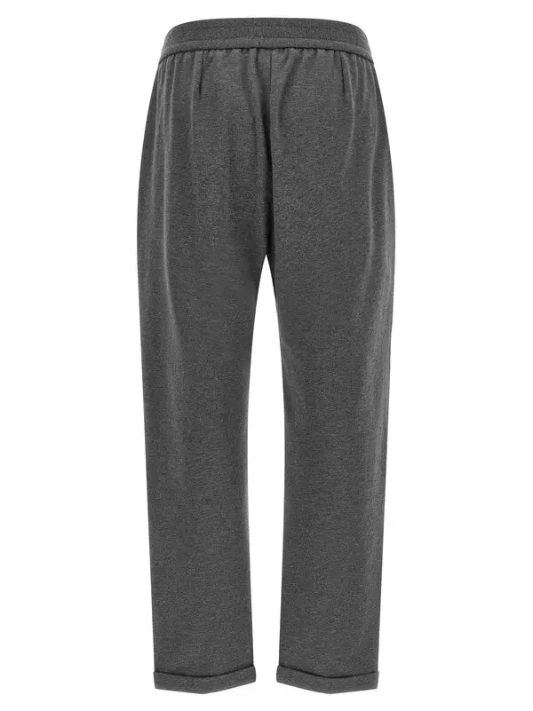 Brunello Cucinelli Track Joggers - Gray