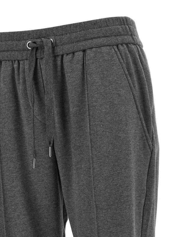 Brunello Cucinelli Track Joggers - Gray